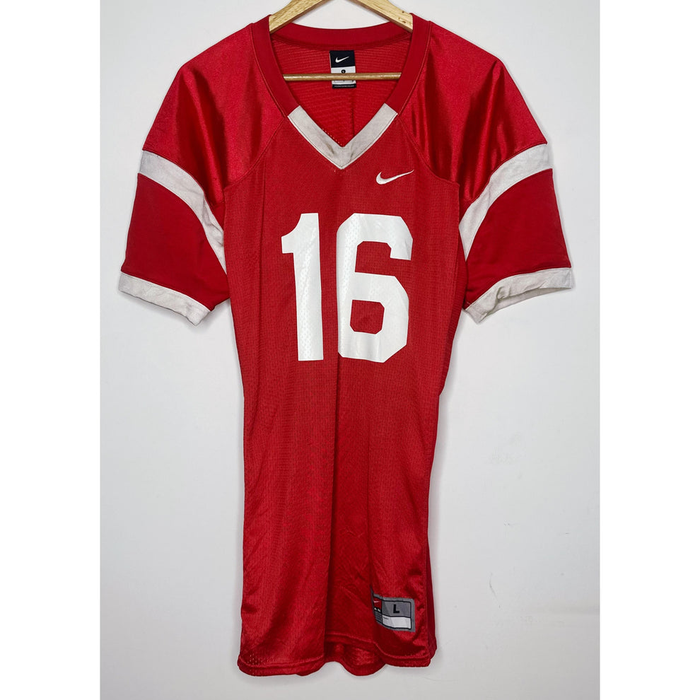 NIKE RED NO 16 SIZE-L NFL JERSEYS – Brandhacker