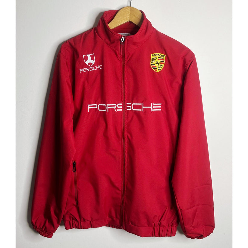 PUMA PORSCHE RED SPORTS JACKET FOR MEN – PREMIUM RACING STYLE ZIPPER J ...